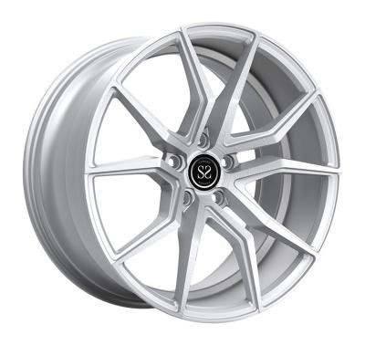 China 21x10 And 21x11 5x112 1-PC Forged Rims Custom Silver For Mecerdes Benz GLS 450 for sale