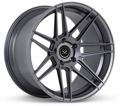 China 19x8.0 Custom 1-PC Forged Rims 5x108 Ford Fusion Gloss Black for sale
