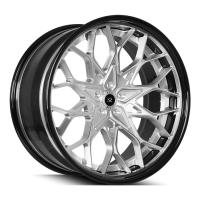 China Custom 3Piece Forged Aluminum Alloy Wheels #Alfa Romeo Giulia 952 19 Inch Gloss Lip Brushed Disc for sale