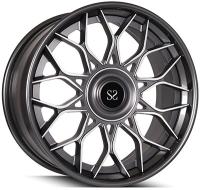 China Nissan 240sx 3PC Forged Aluminum Alloy Wheels 18x8 And 18x12 Matt Grey for sale