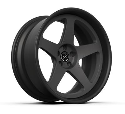 China Custom Forged 2 Piece Subaru Legacy Wheel 18inch 18x9 Graphite Black Rims for sale