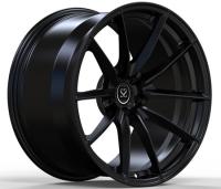 China 18X10.5 1 Piece Forged Wheels Matte Black Deep Concave Custom Car Rims for sale