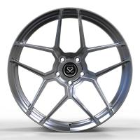 China Bruhsed 1-PC Alloy Wheels Rims Staggered 21x10 And 21x11.5 Clear For BMW X5 M for sale