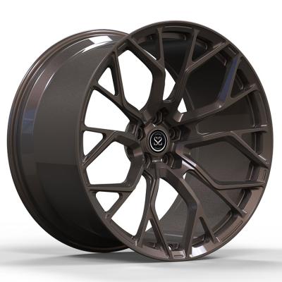 China Custom Bronze 1PC Forged Aluminum Alloy Wheels 9.5Jx20 ET48.4 For Ferrari 812 for sale