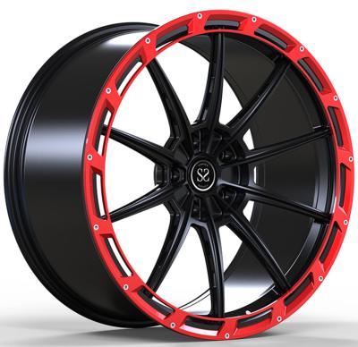 China 21x11 1PC Forged Aluminum Alloy Rims Maserati Staggered 21x9 for sale