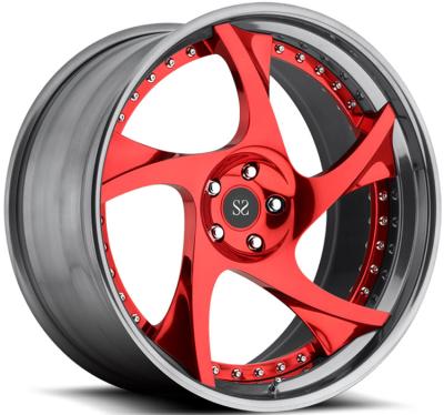 China 5x120 PCD 2pc Forged Alloy Wheels 18 19 20 21 22Inch For GLE 350 Custom Luxury Rims for sale