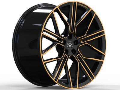 China Black Bronze Monoblock Forged Rims For BMW X5 Custom 1 Piece Wheels for sale