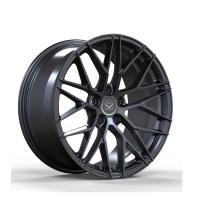 China Satin Gun Metal Forged 1 Piece Wheels For BMW Porsche Custom Aluminum Alloy Rims for sale