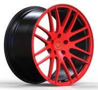China Custom Black Wheels Forged Rims Monoblock 21inch Staggered For BMW Mercedes Concave for sale
