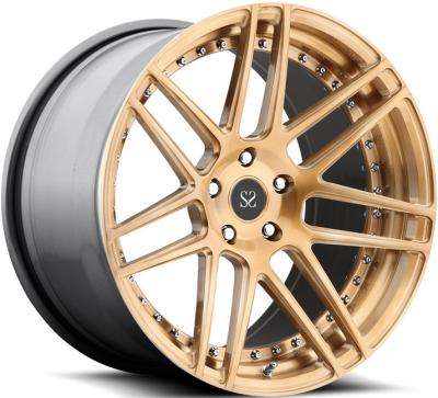 China 19 20 21 22 Inch 2PC Forged Alloy Custom Rims Durable For Audi A6l Wheels for sale