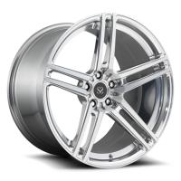 China Silver Monoblock 21 Inch 1 Piece Forged Wheels Staggered For Ferrari 488 for sale