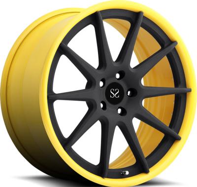 China 18 19 20 21 22 Inch 5x112 Slk Class Wheels 2 Pc Forged Aluminum Alloy A6061 T6 Styling Custom Rims for sale