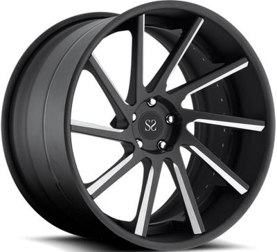 China 18 19 20 21 22 Inch Pcd 5x130 Boxster Wheels 3-Pc Forged Aluminum Alloy A6061 T6 Styling Custom Rims for sale