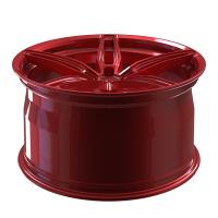 China Audi Q3 Custom Forged 1-PC Aluminum Alloy Rims Candy Red 18x7.0 for sale