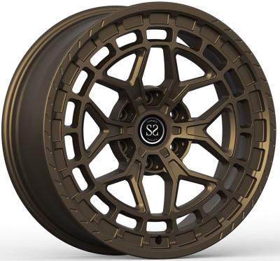 China Toyota LC2023 24x10 Custom Bronze Forged Monoblock Rims for sale
