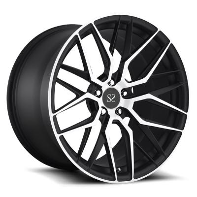 China 17 18 19 20 21 22 Inch Black For Lamborghini Hurancan LP Wheels 1-PC Forged Alloy Custom Rims for sale