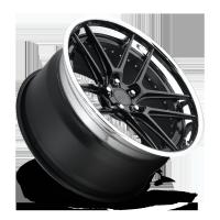 China 17 18 19 20 21 22 Inch Black For BMW 525i Wheels 3 PC Forged Alloy Custom Rims for sale