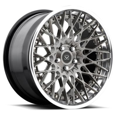 China 2-PC 18 19 20 21 22 Inch Polished For Audi S4 Rims Forged Alloy Custom Wheels for sale