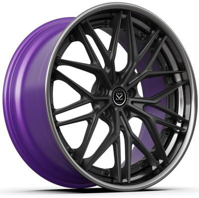 China Mercedes Benz E Class 212 2013 Year 19x8.5 And 19x9.5 Custom 2-PC Forged Rims for sale