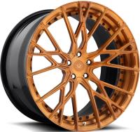China 2-pc 18 19 20 inch Orange for Rs4 Wheels Forged Alloy Rims for sale