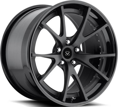 China Black Barrel For BMW X3m wheels 22 inch 2-PC Forged Alloy Custom Rims for sale