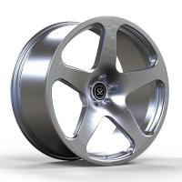 China BMW Z4 YEAR 2011 5-Spokes Custom 1-PC Rims Brushed Face 20x9 and 20x10 for sale