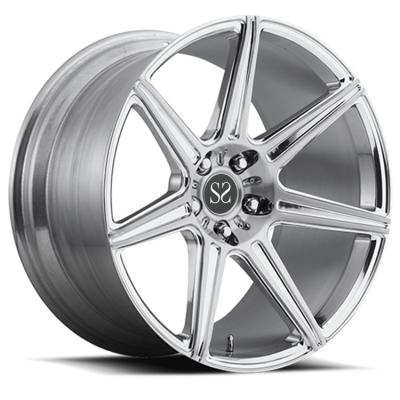 China Monoblock Forged Alloy Performance Rims 18 19 20 21 22 23inch Silver LS600hL Wheels for sale