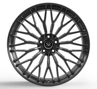China 22x10.5 and 22x11 Gloss Black 1-PC Forged Rims For BMW X5 for sale