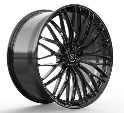 China 22x10.5 and 22x11 Gloss Black 1-PC Forged Rims For BMW X5 for sale