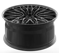 China 22x10.5 and 22x11 Gloss Black 1-PC Forged Rims For BMW X5 for sale