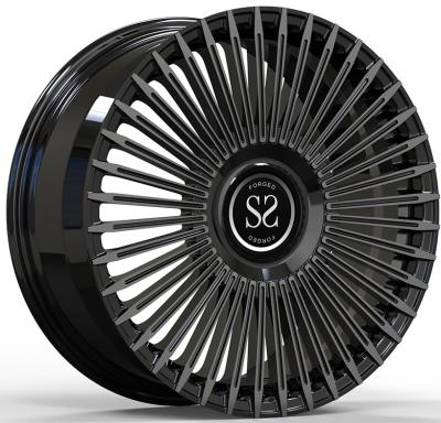 China 2014 BMW F32 435 Custom 1-Piece Forged Wheels 19x9 and 19x10 Gloss Black Machined Face for sale