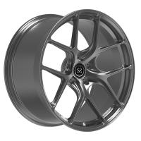 China 20x9.0 ET19/5x112/66.6 Custom 1 Piece Rims Gun Metal Grey For CLS AMG for sale