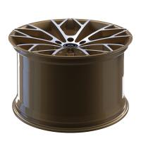 China BMW M5 F90 1 Piece Forged Wheel 21x10 and 21x11 Bronze Machined Face for sale