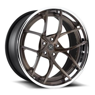China 18 19 20 21 22 Inch For BMW 340i Wheels 2-pc  Forged Aluminum Alloy A6061 T6 Styling Custom Rims for sale