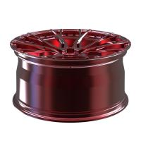 China VOYAH FREE 20x8.5 Polished Red 1 Piece Forged Wheels for sale