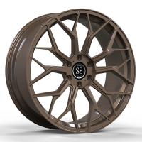 China 6x139.7 Custom Matt Bronze Forged Off Road Wheels For Tank 300 for sale