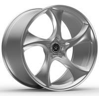 China Ferrari 488 21x9.5 and 22x12 Custom Forged Rims Brushed+Clear Coating for sale