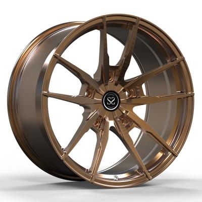 China 2023 Toyota Camry  19x9.0 Custom Forged Rims Polished Bronze for sale
