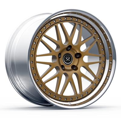 China Bmw M8 F92 21x10.5 And 21x11.5 Custom 3 Piece Forged Wheels for sale