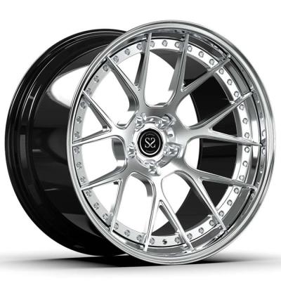 China 2018 Mercedes Benz C63s AMG 21x10 and 21x11 Custom 2 Piece Forged Wheels for sale