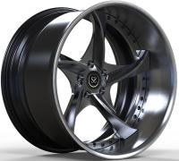 China 5x115 20x11.5 and 20x12 Custom 2 Piece Forged Wheels For Doge Challenger for sale