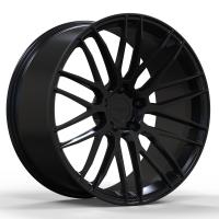 China 9Jx20 ET40 9Jx21 ET37 Gloss Black Forged 1 Piece Forged Wheels for sale