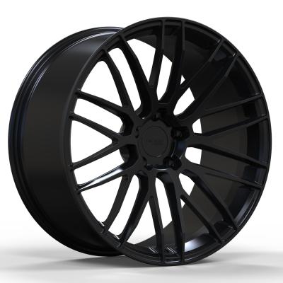 China 9Jx20 ET40 9Jx21 ET37 Gloss Black Forged 1 Piece Forged Wheels for sale