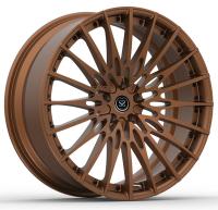 China 20x9.0 and 20x11 Gloss Bronze Brushed 1-PC Forged Wheels For Universal Cars for sale