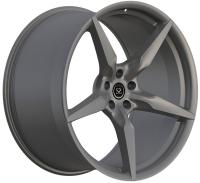China 21x9 35/22x12 35/5x114.3/67.1 Gun Metal 1 Piece Forged Wheel For Ferrari F8 for sale