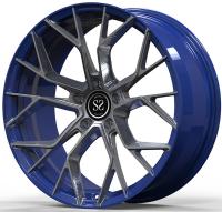 China Custom 1Piece Forged Aluminum Alloy Rims BMW 760E 21”Gloss Gun Metal for sale