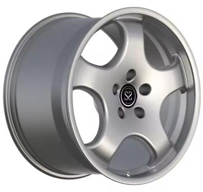 China Staggered Front 8.5Jx19 ET50 Rear 11.5Jx19 ET76 Wheels For Porsche 991 Gloss Silver Forged 1-PC Rims for sale