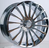 China Mercedes Benz GLS 2021 Custom Chrome Forged Wheels 21x10 And 21x11 for sale