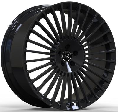 China 23x10 ET33/5x130/84.1 Gloss Black Rims For Mercedes Benz G Class 2024 for sale