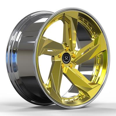 China BMW M5 F90 Custom Forged 2PC Rims 21x9.5 And 21x11 for sale